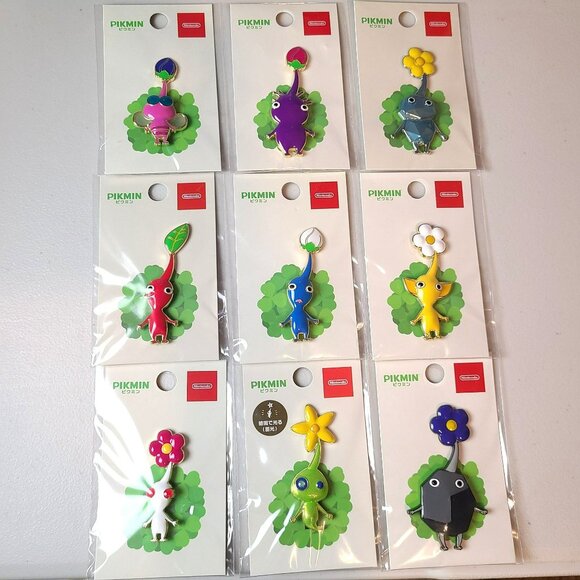Nintendo | Accessories | Pikmin 3d Enamel Pin Badges Tokyo Collection ...